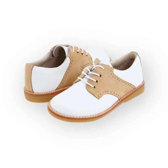 Elephantito | Shoes | Elephantito Two Tone Leather Golfer Saddle Shoes ...